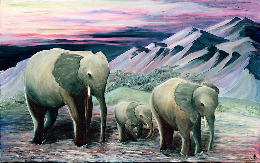 Creation on Canvas - Katherine Howard - Sarx