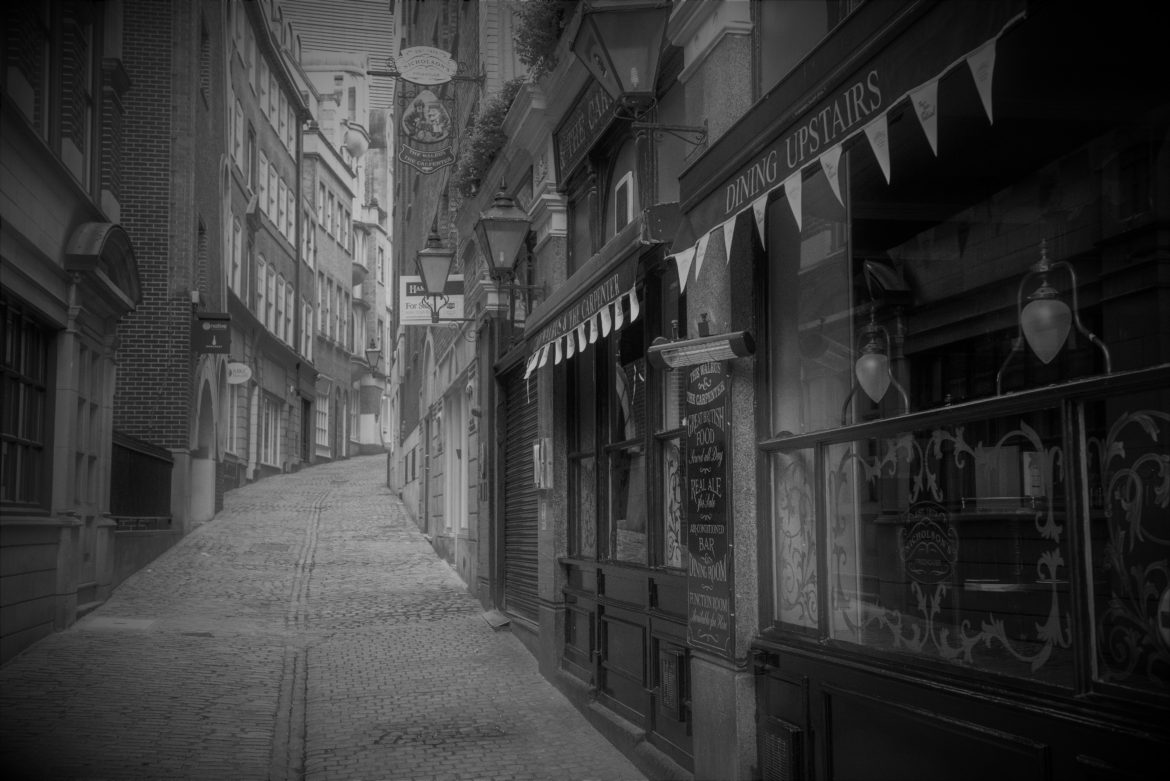 New London alley way made old - Sarx